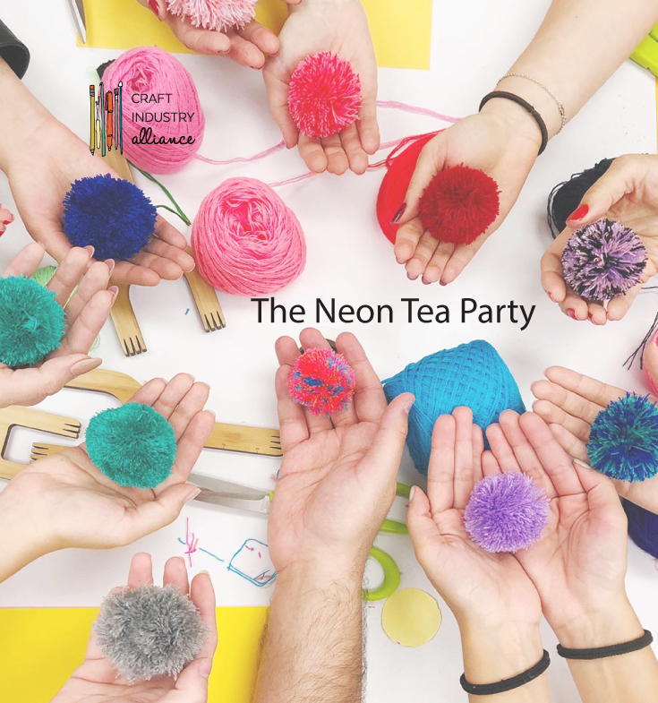 Neon Tea Party Makes a Business Out of Making Pompoms - Craft Industry ...